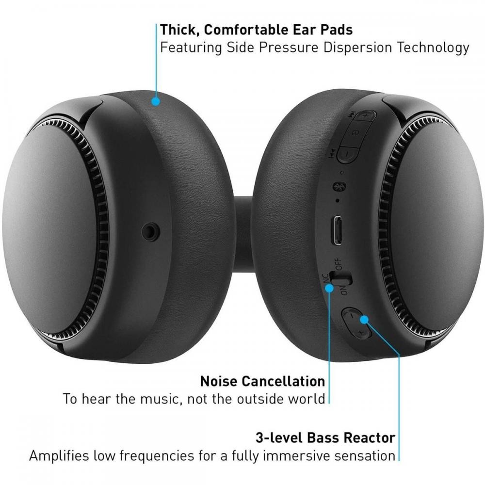Panasonic Bass Wireless Bluetooth Immersive Headphones with XBS DEEP ...